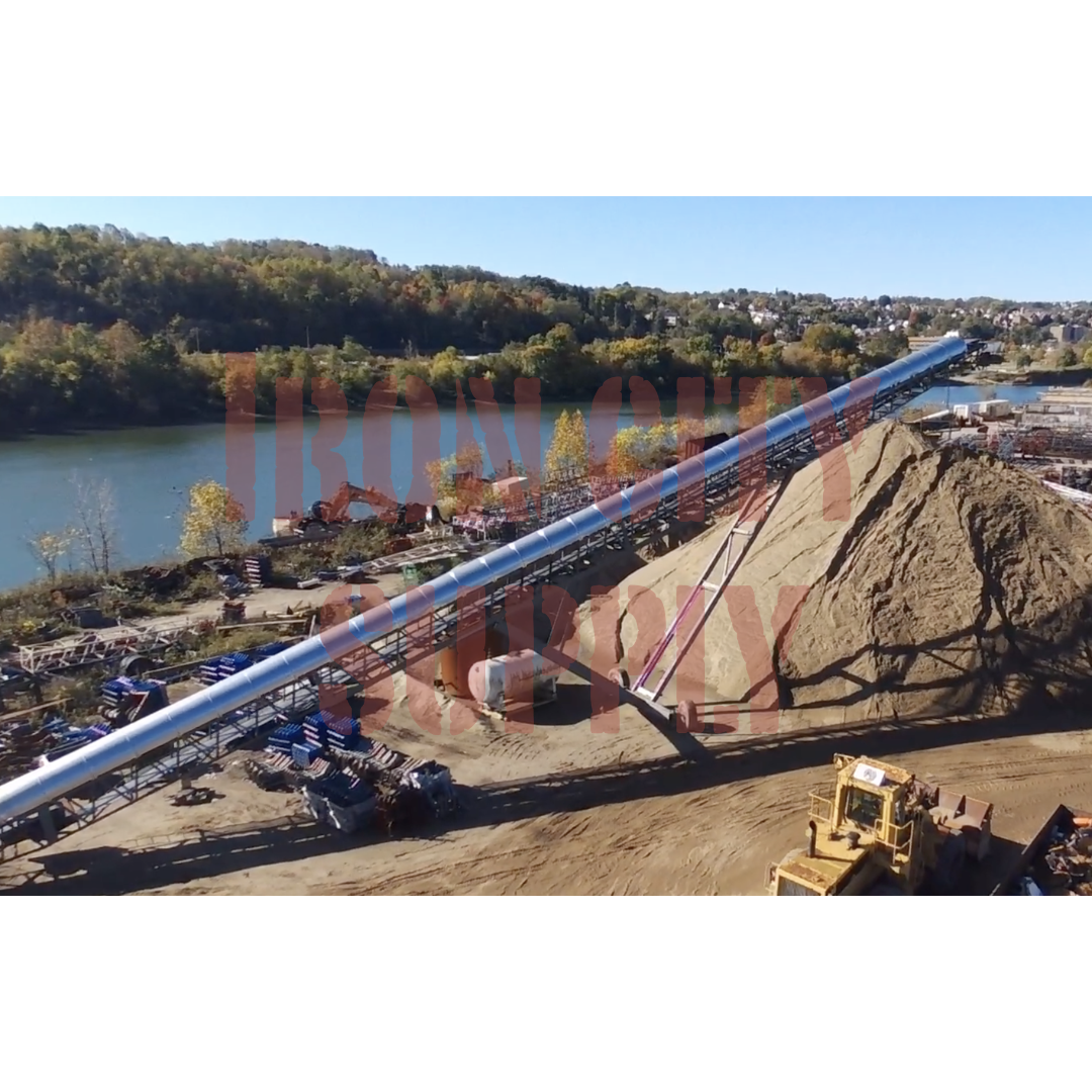 Radial Stackers & Aggregate Conveyors | Truck & Rail Unloaders – Iron ...