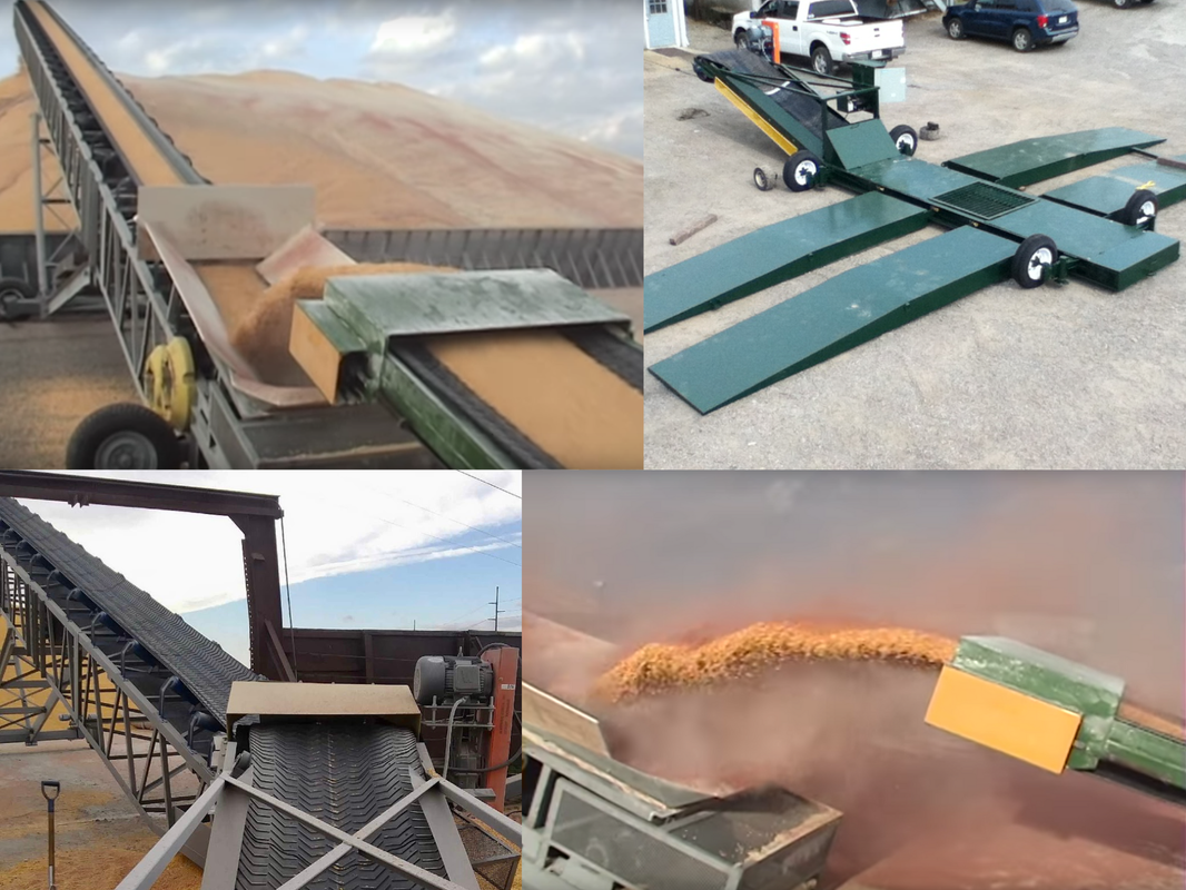 Grain Conveyors – Unloaders – Hoppers | Efficient Grain Unloading ...
