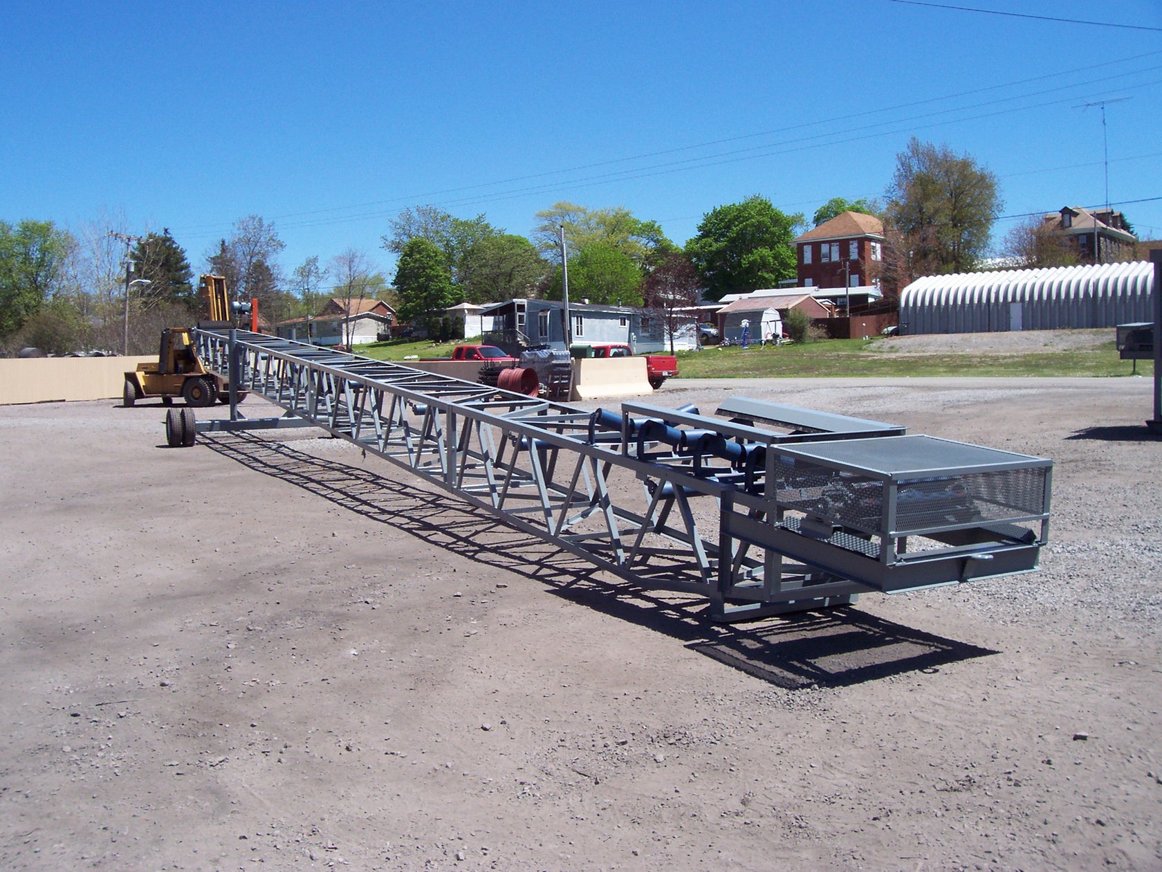 36"x60' Diesel Hydraulic Radial Stacker – Iron City Supply