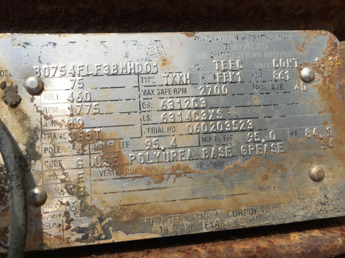 Krebs Millmax 200 Slurry Pump with 75hp Motor – Iron City Supply