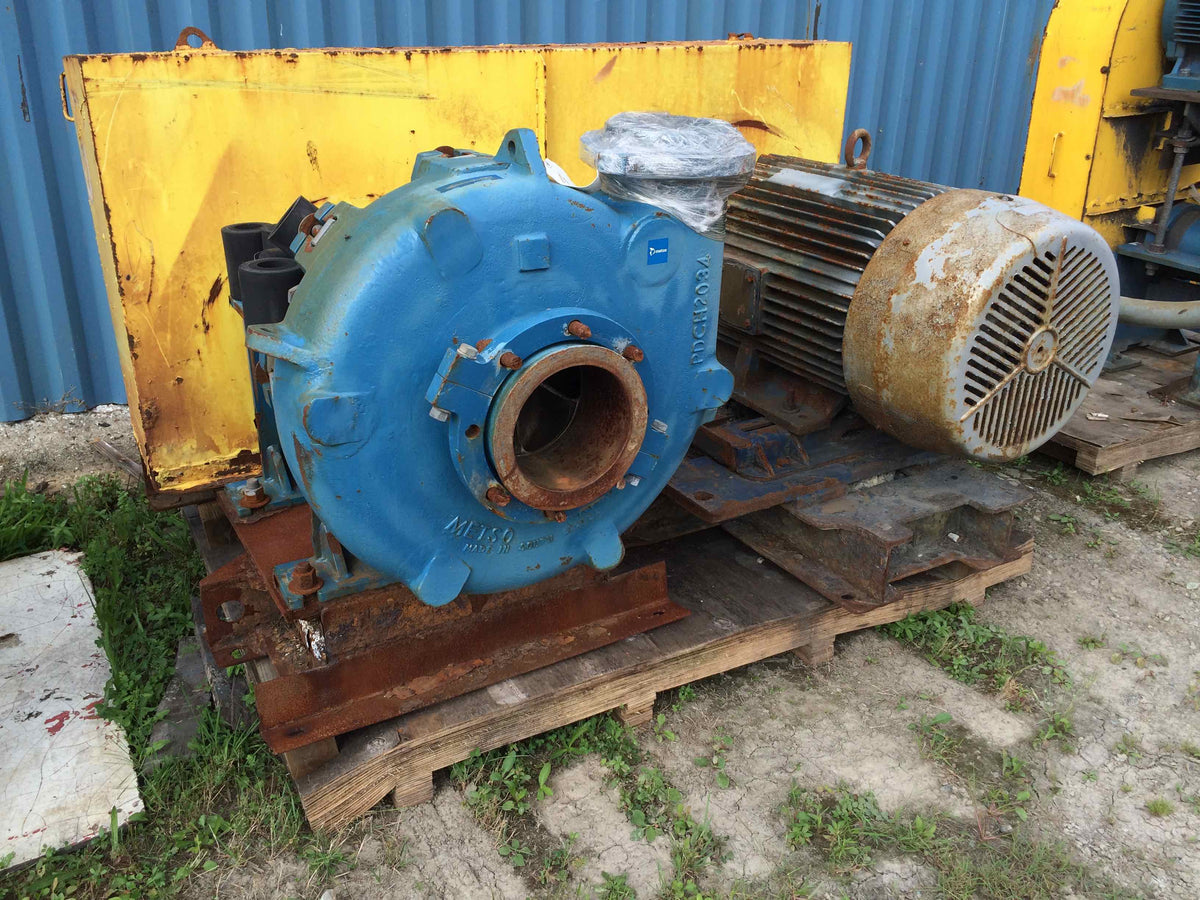 Metso HM200 Slurry Pump with 125hp Motor – Iron City Supply